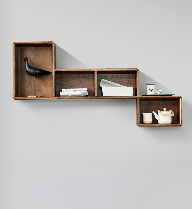 Tres Wall Book Rack – Furni-Junction